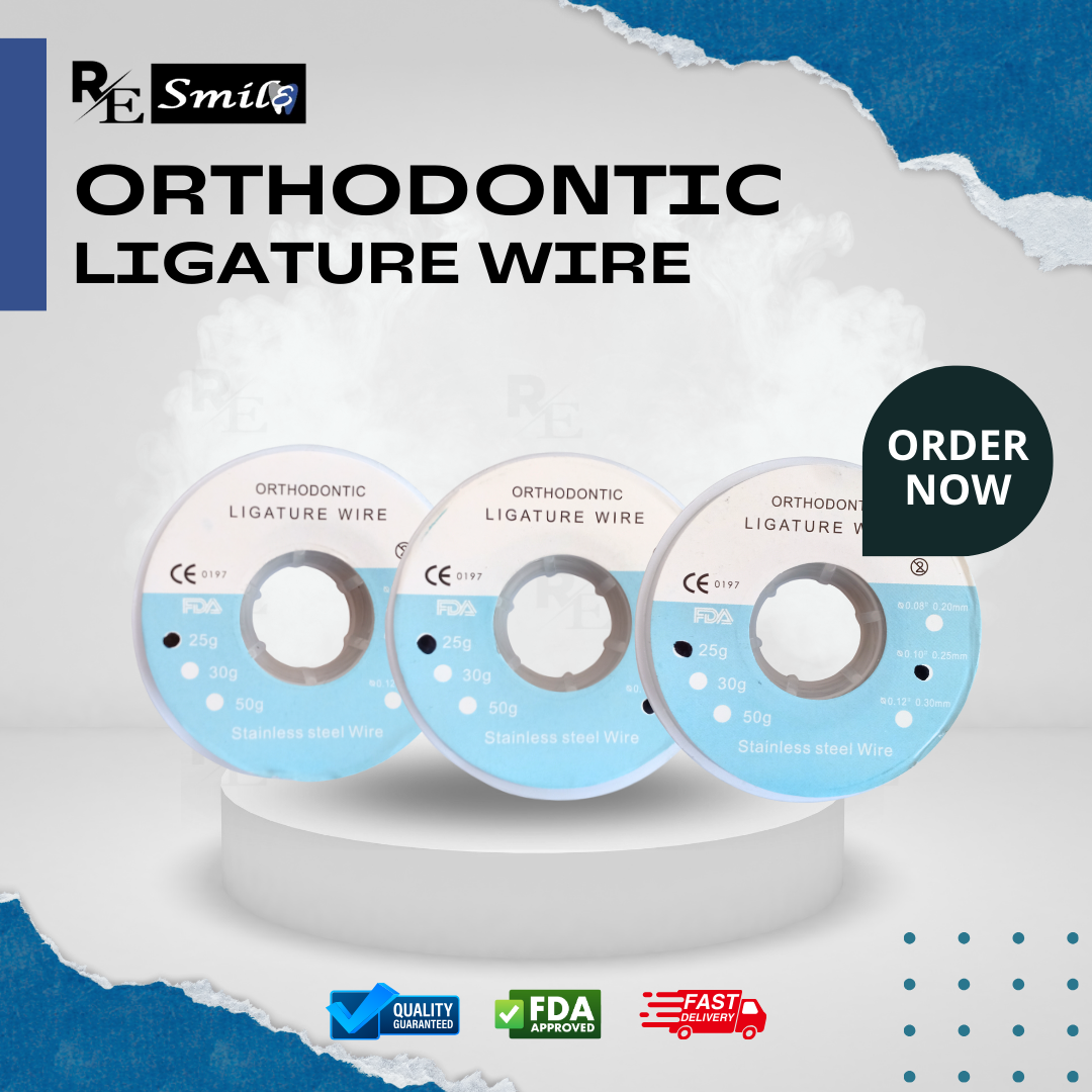 Orthodontic ligature wire 0.08" 20 mm/ 0.10" 25 mm/ 0.12" 30 mm ...