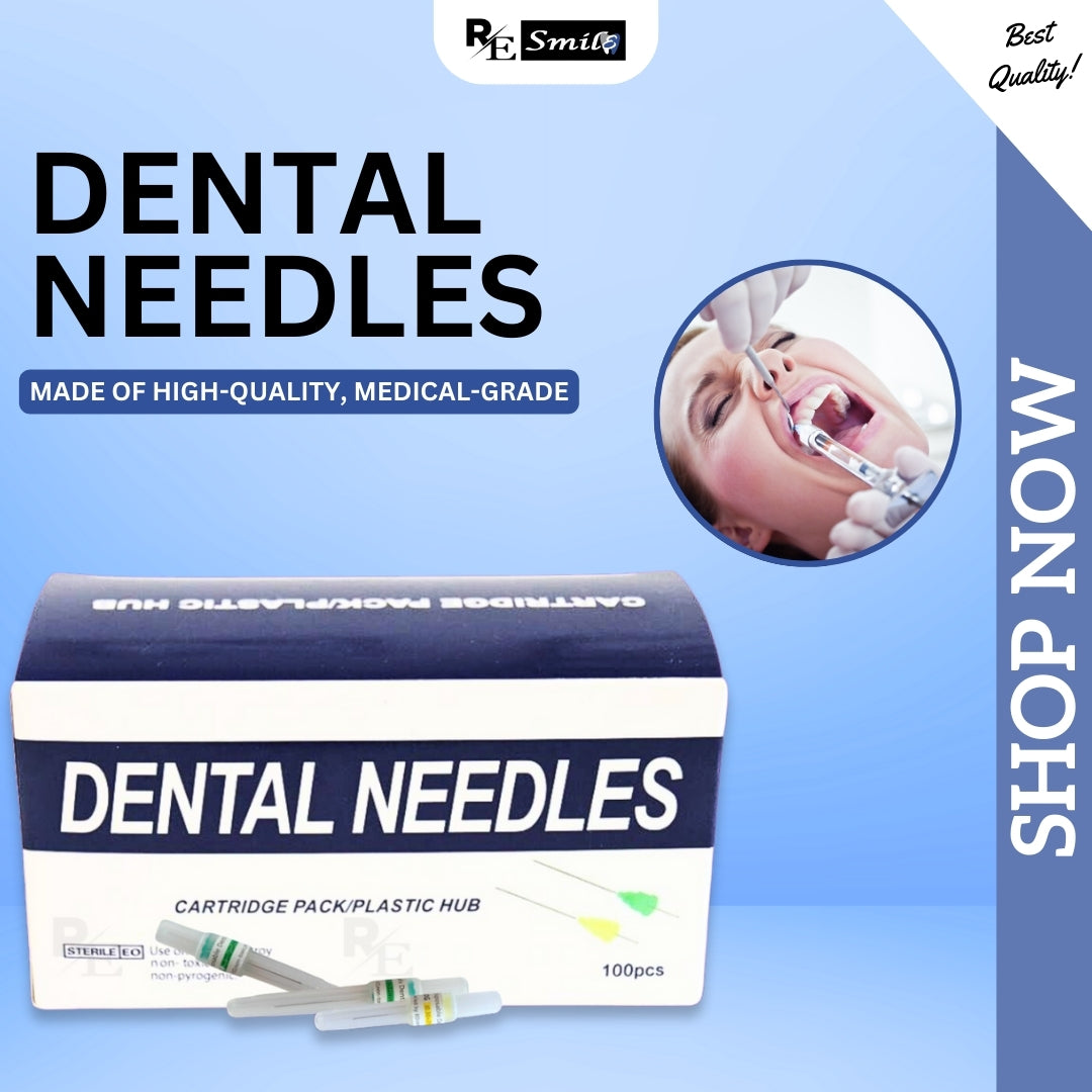 Dental needles cartridge pack / plastic hub – Resmile Dental Traders
