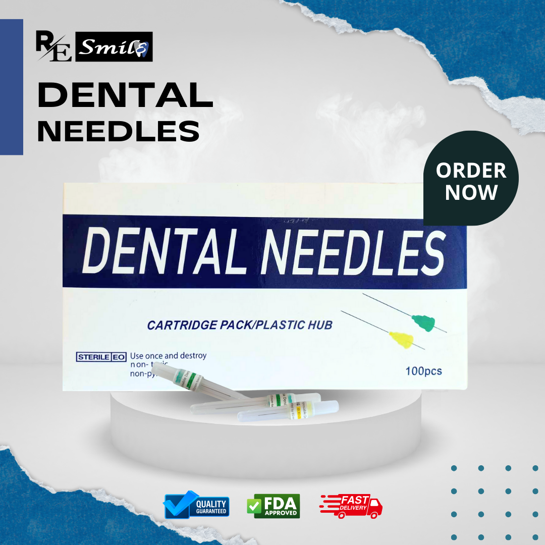 Dental needles cartridge pack / plastic hub – Resmile Dental Traders