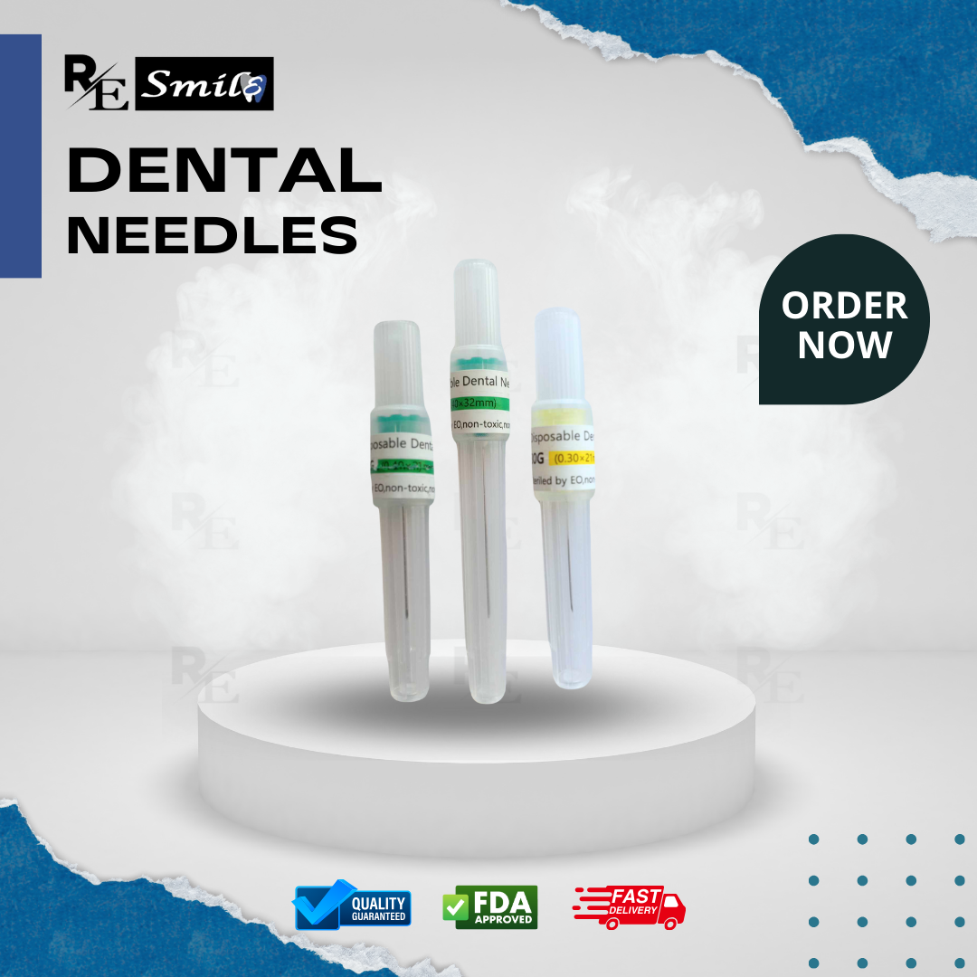 Dental needles cartridge pack / plastic hub – Resmile Dental Traders