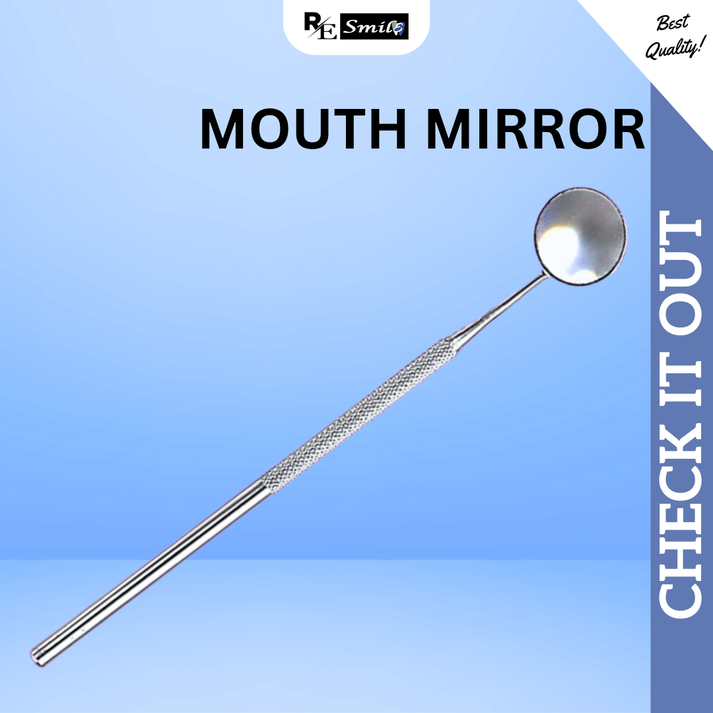 Stainless steel mouth mirror – Resmile Dental Traders